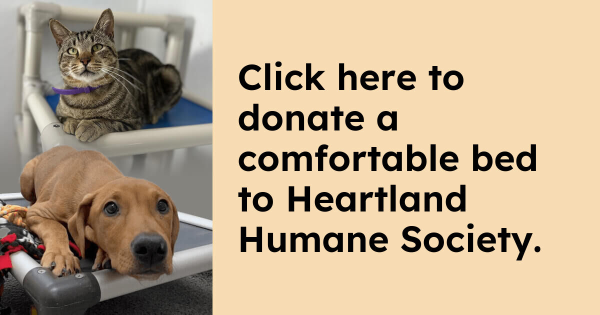 Donate to Heartland Humane Society | Kuranda ShelterBeds
